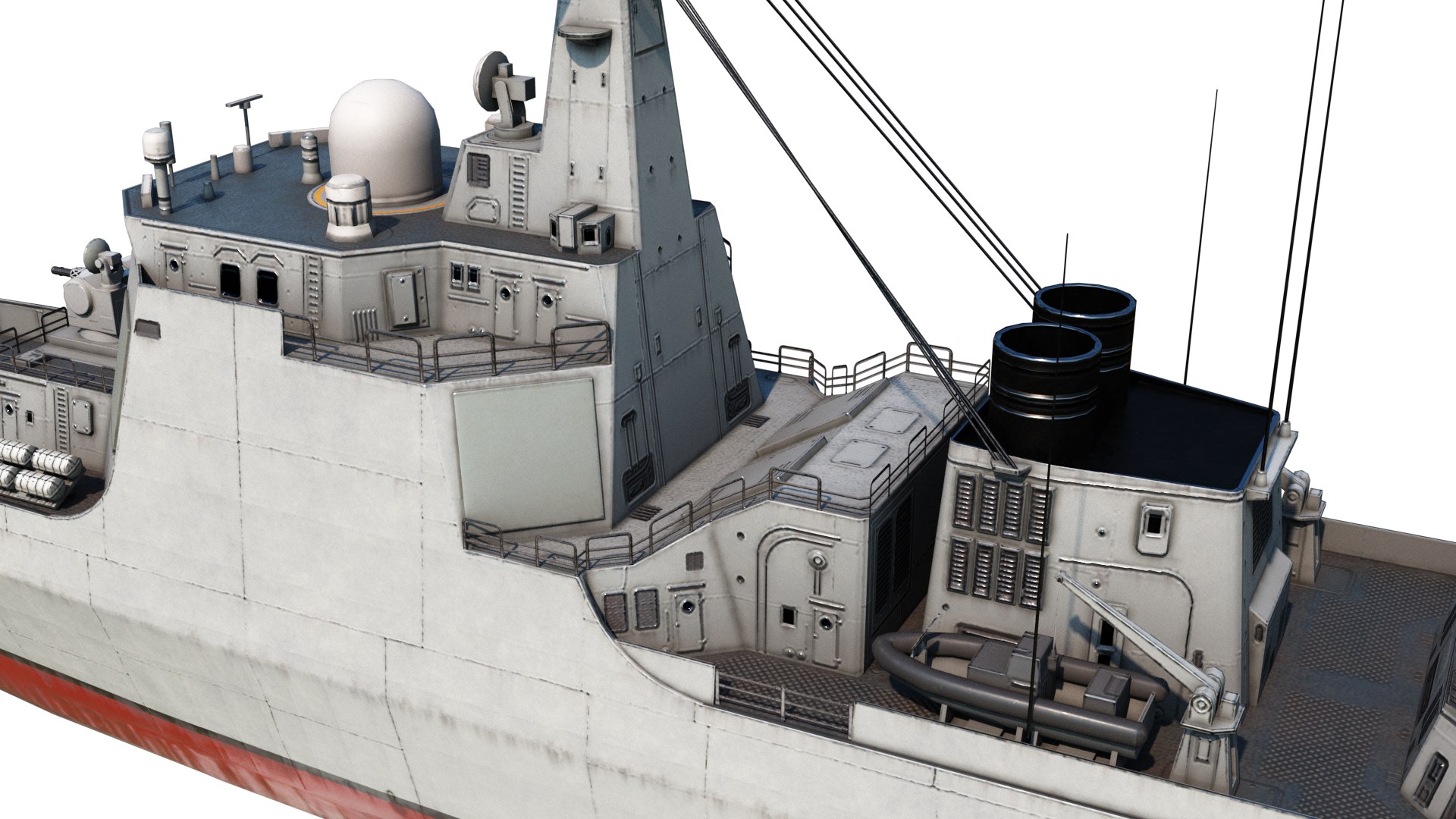 Type052D Chinese Navy Type 052D Destroyer PLAN LvyangIII Class 3D Model ...