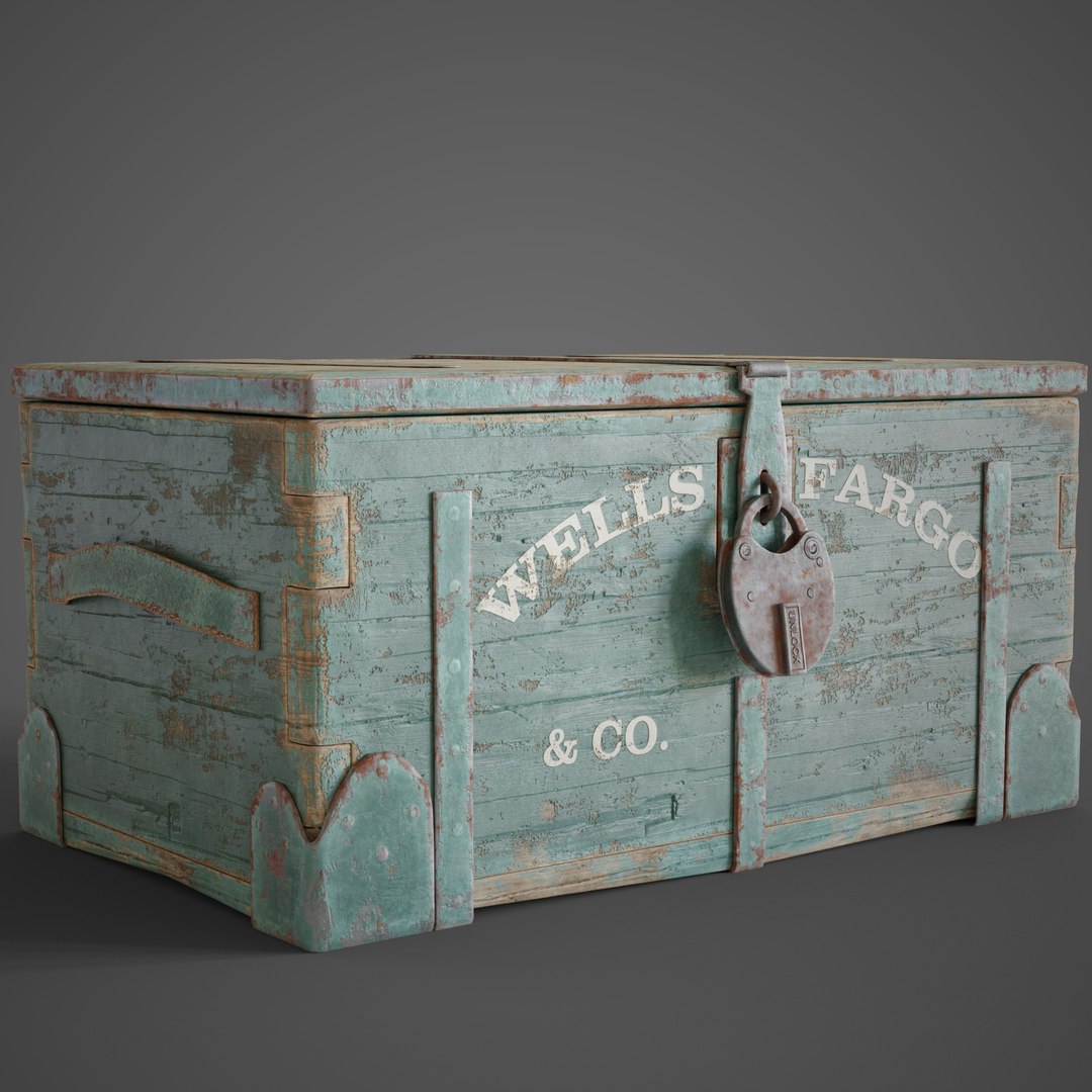 Trunk Box Lock 3D Model - TurboSquid 1664783