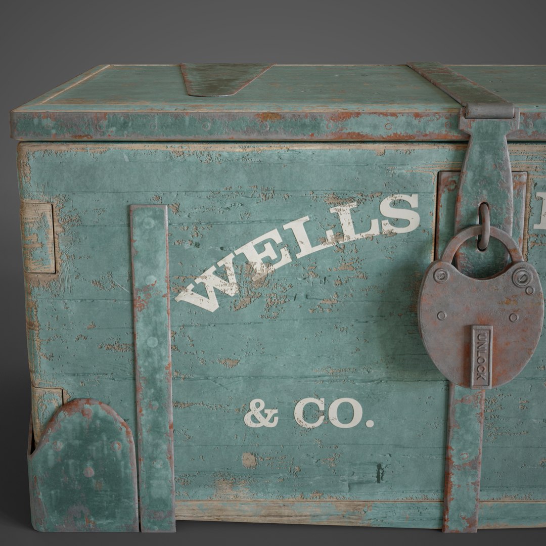 Trunk Box Lock 3D Model - TurboSquid 1664783