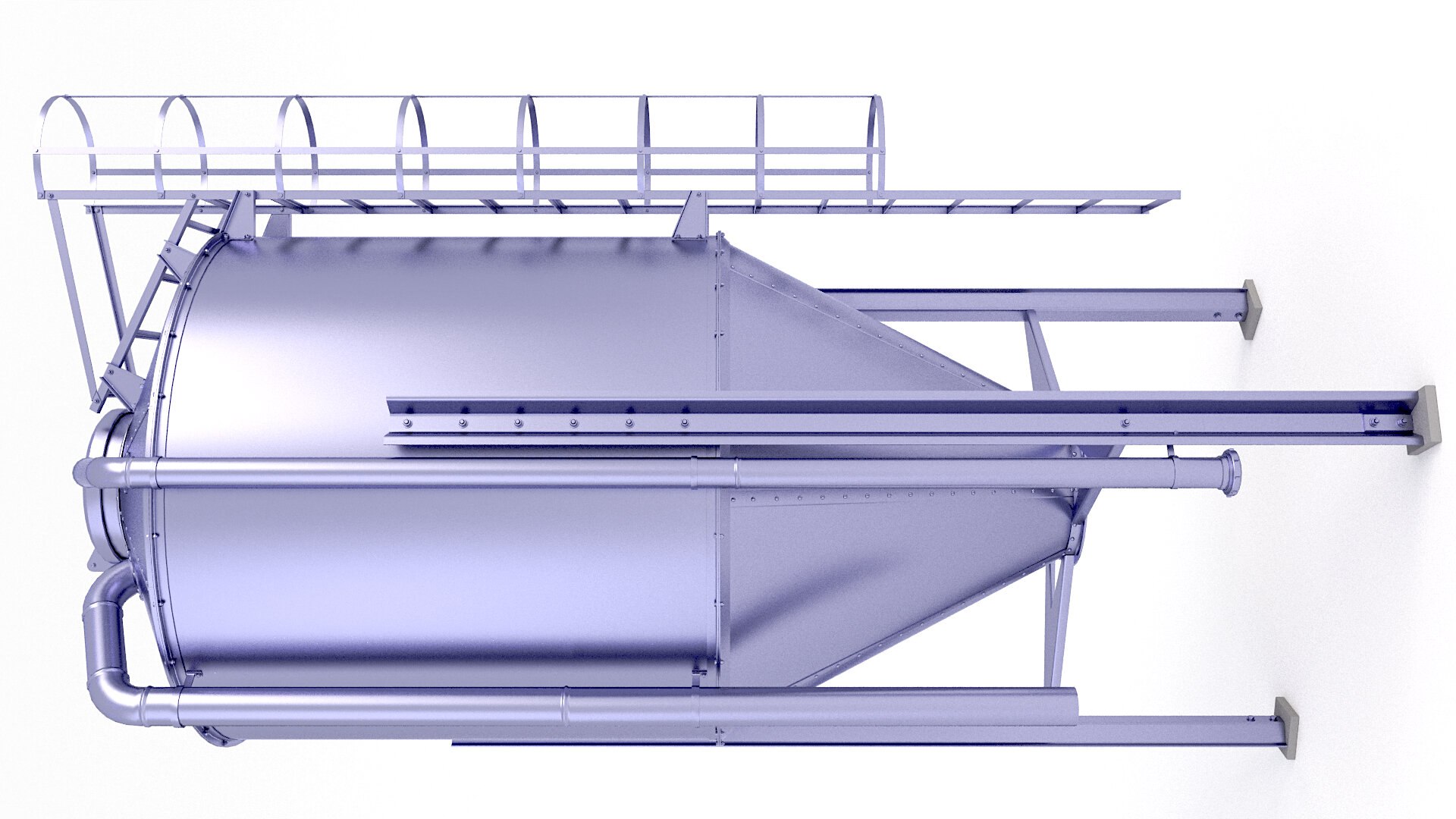 Powder Storage Silo 30 3D - TurboSquid 1747021