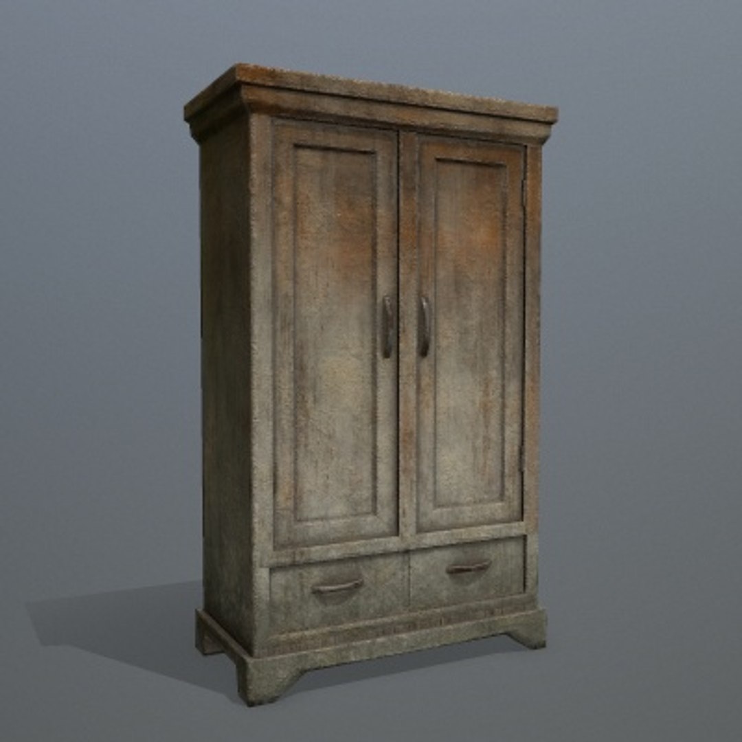 3D Model Cabinet 4 - TurboSquid 2028458