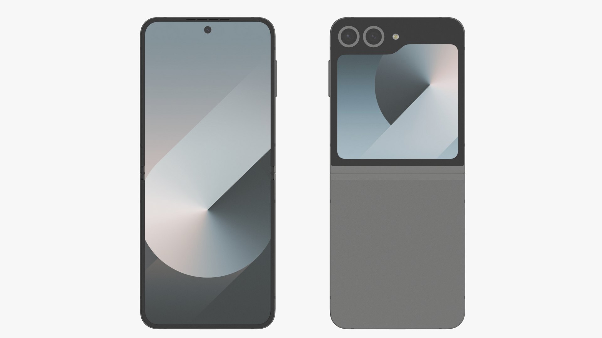 Samsung Galaxy Z Flip 6 Silver Shadow Model - TurboSquid 2333781