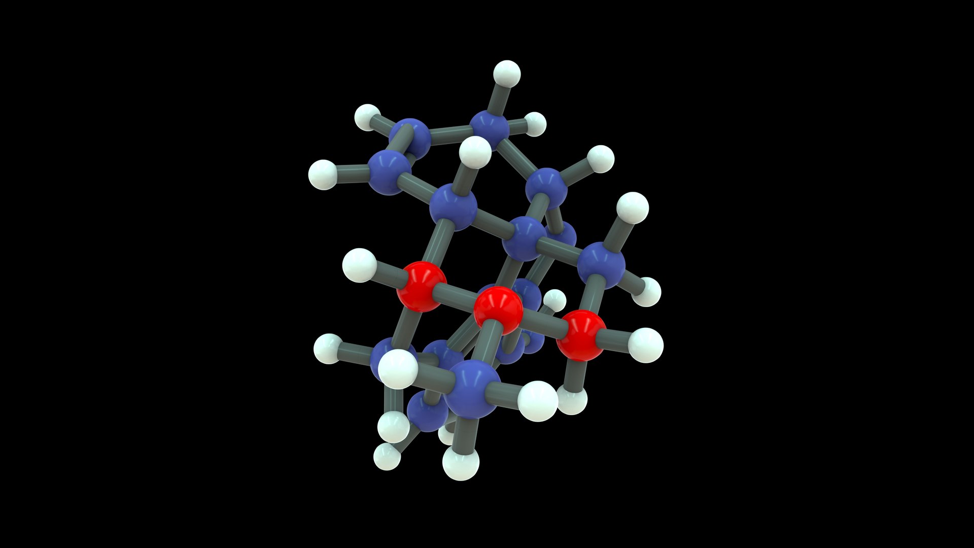 3D Morphine Structure - TurboSquid 2220468
