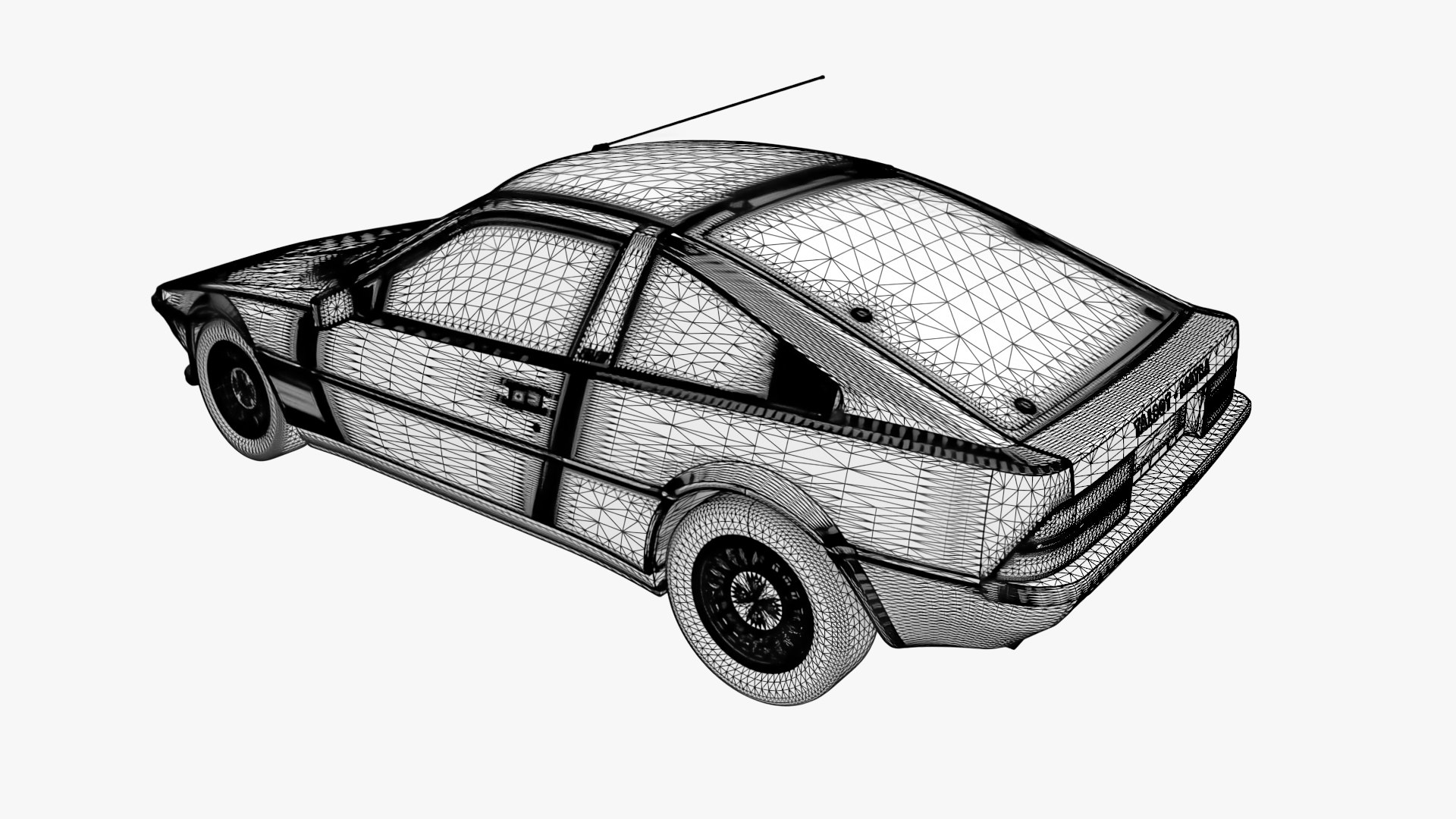 3D Talbot Matra Murena 1981 Model - TurboSquid 2387580