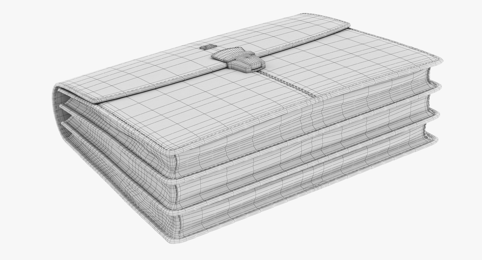 Giudi Leather Classic Briefcase Max