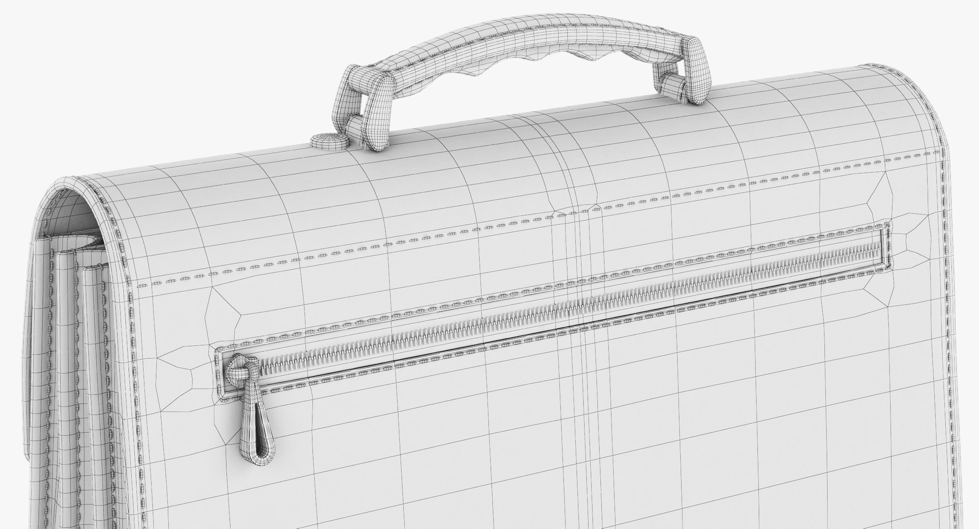 Giudi Leather Classic Briefcase Max