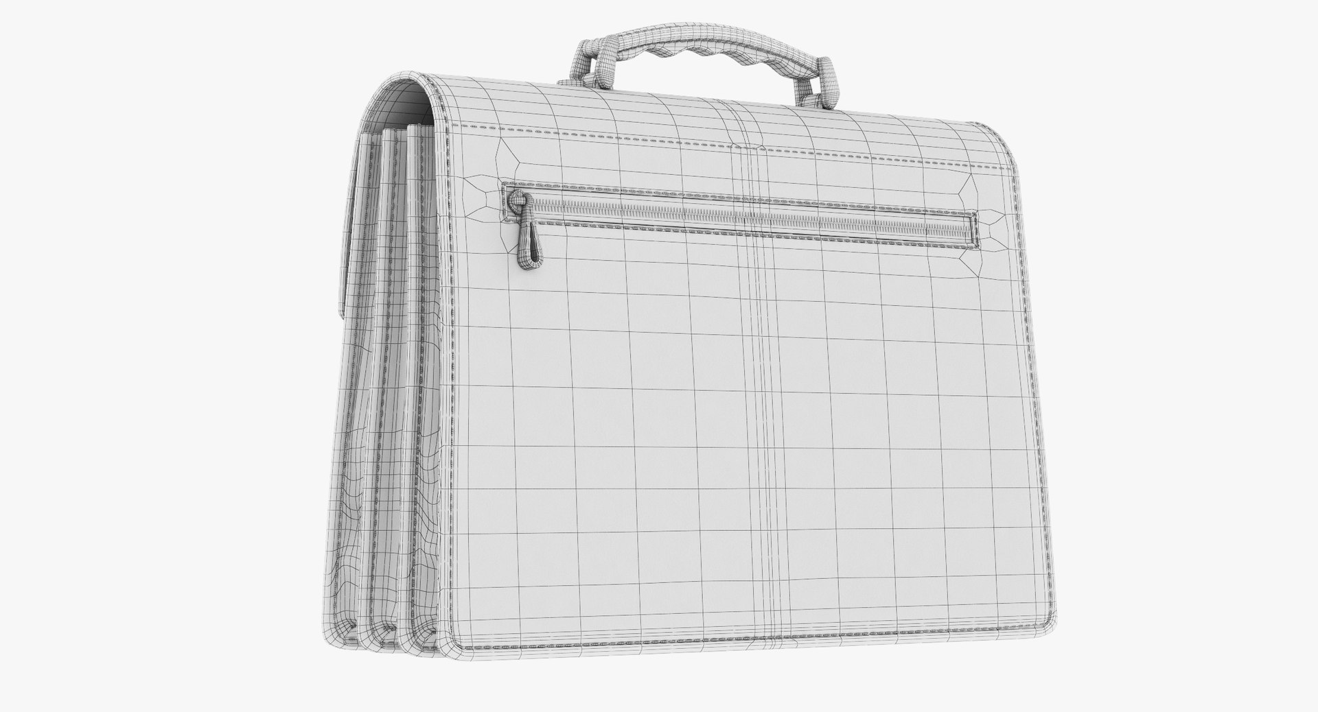 Giudi Leather Classic Briefcase Max