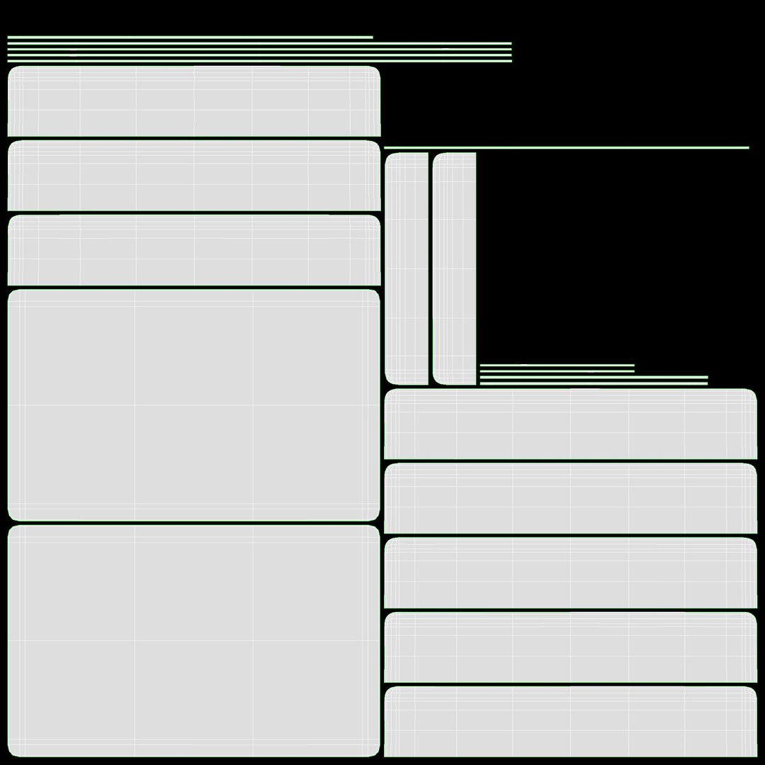 3D Model Leather Wallet For Men Unfolded 01 - TurboSquid 2055181