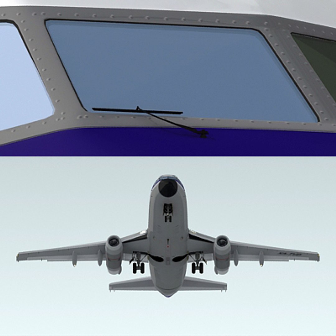 3d 737-200 plane lufthansa