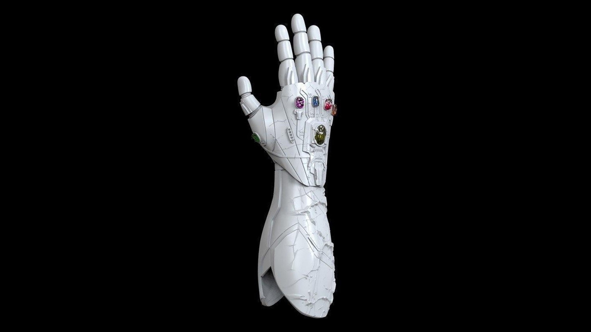 Iron Man Nano Infinity Gauntlet Avengers Endgame Version 3D Model ...