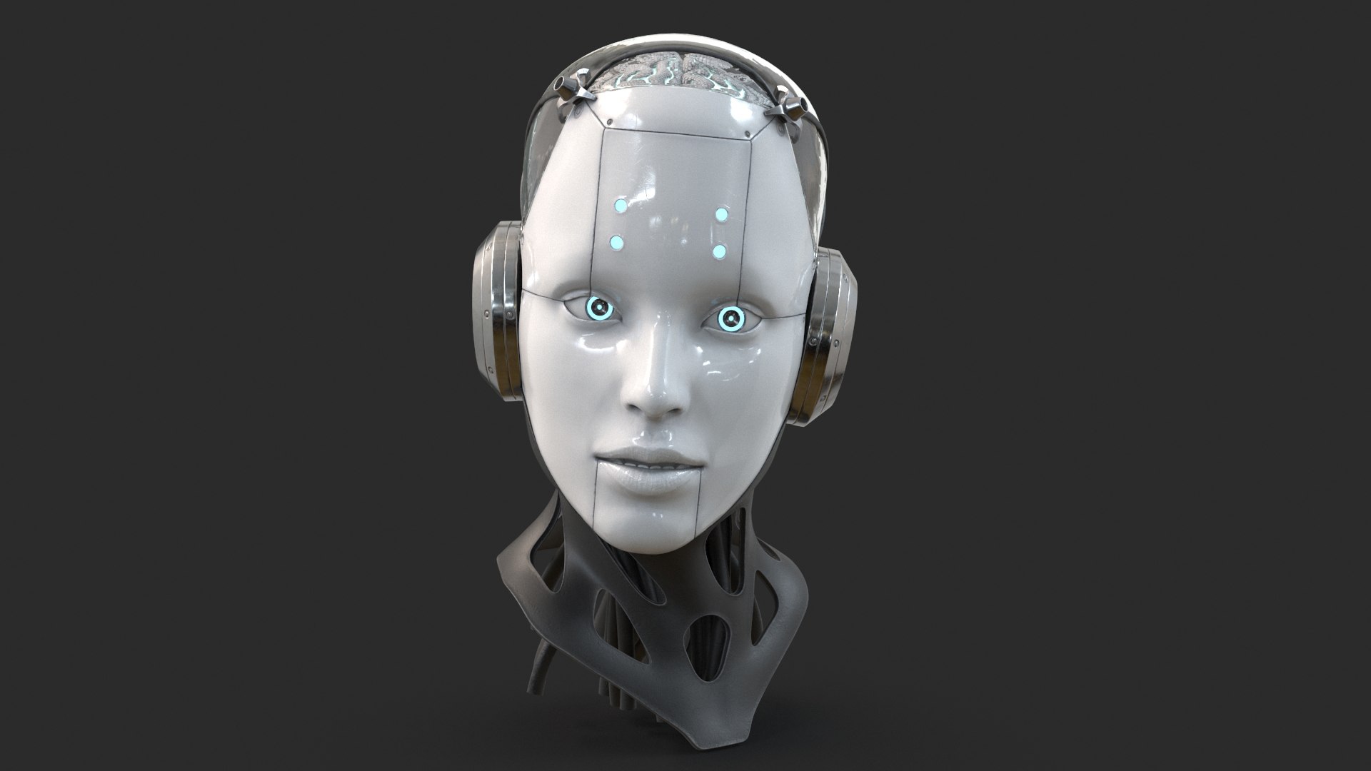 3D Android Robot Head model - TurboSquid 2123196