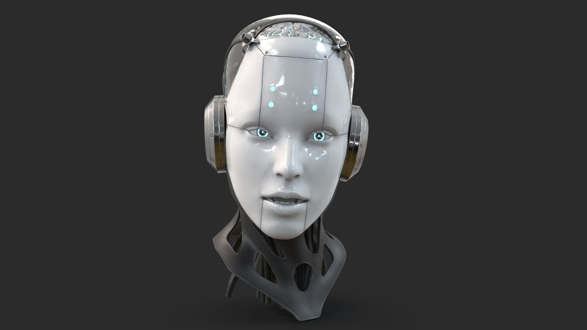3D Android Robot Head model - TurboSquid 2123196