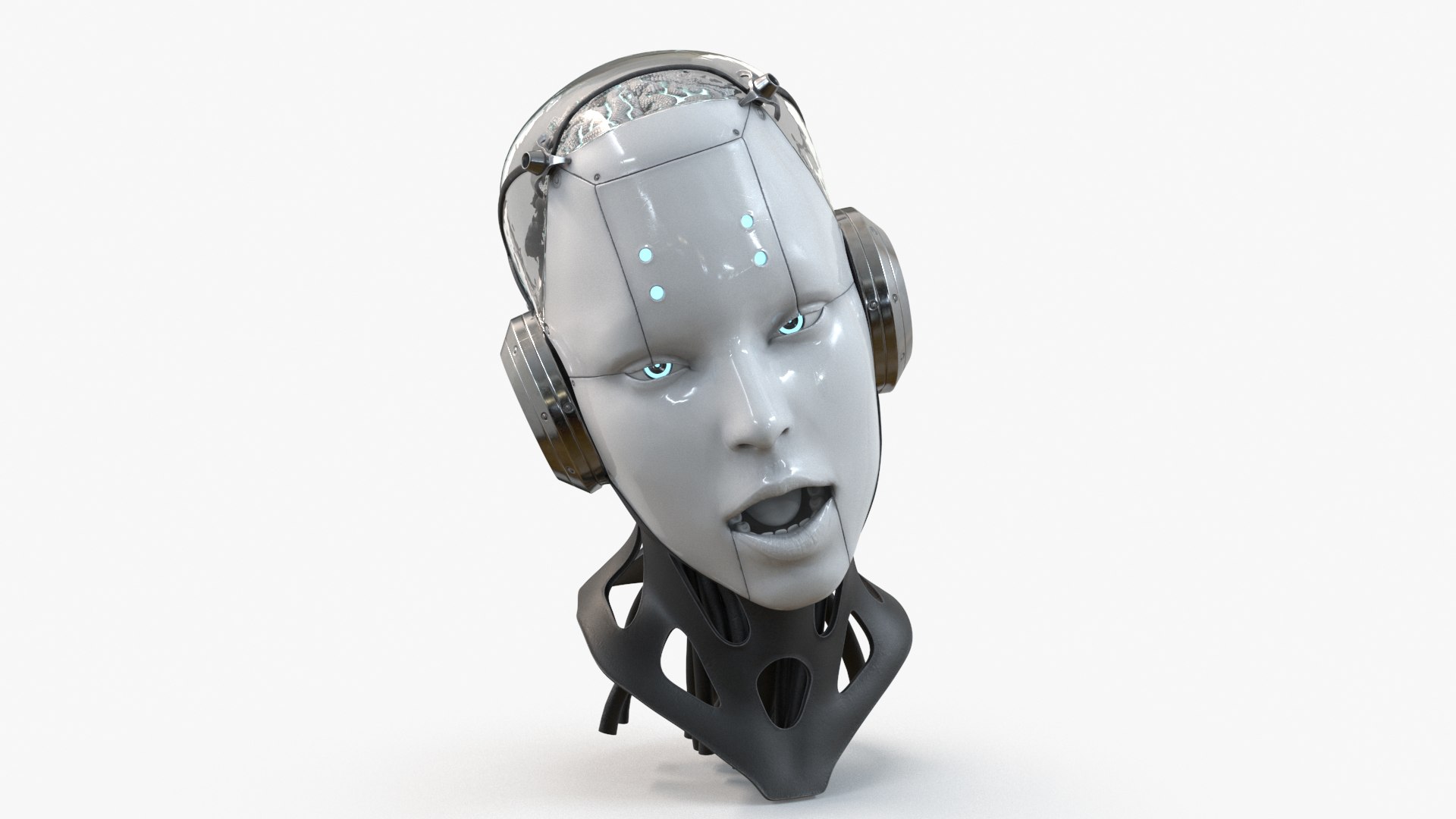 3D Android Robot Head model - TurboSquid 2123196