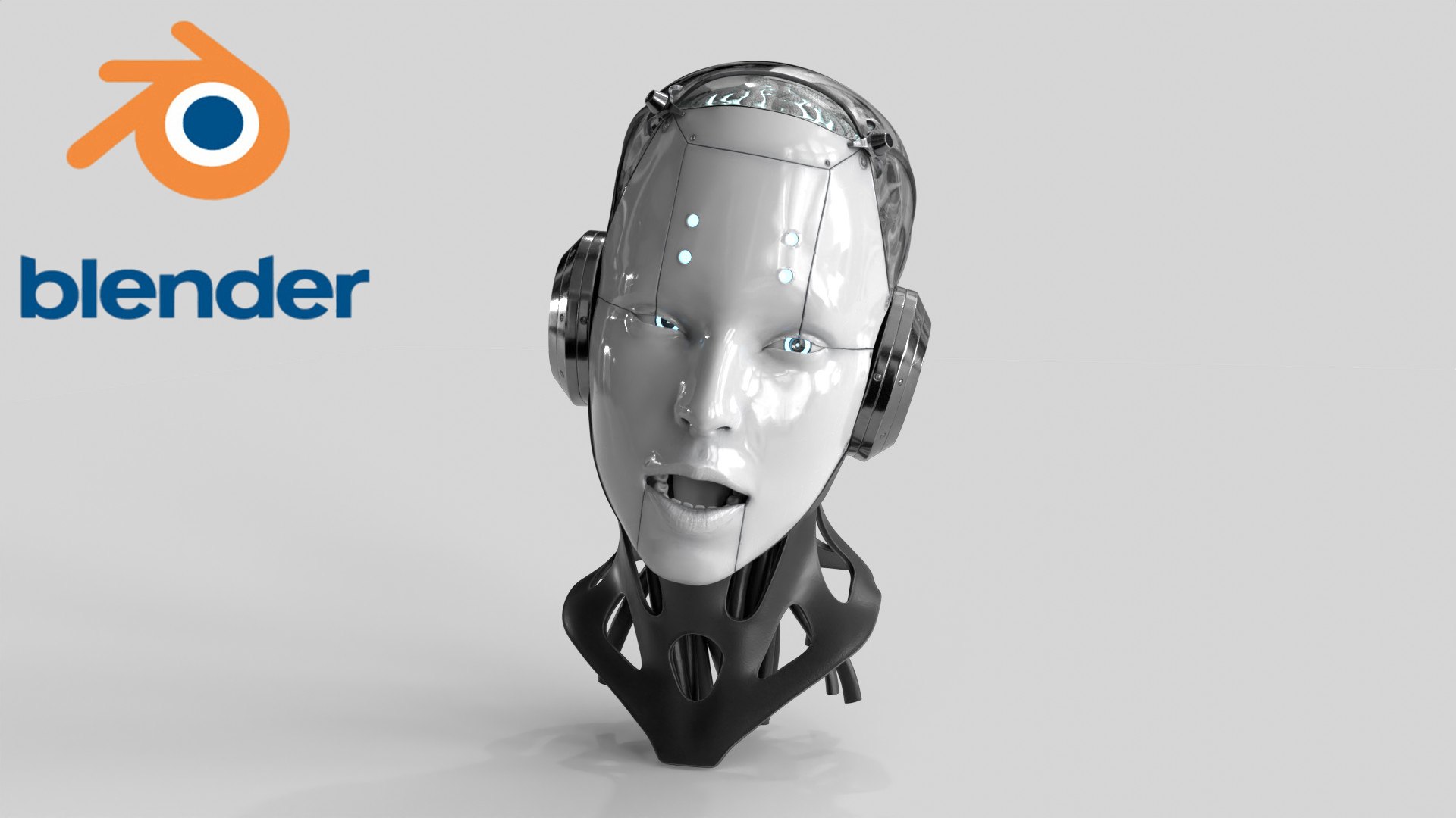 3D Android Robot Head model - TurboSquid 2123196