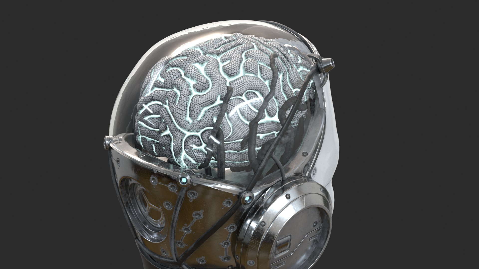 3D Android Robot Head model - TurboSquid 2123196