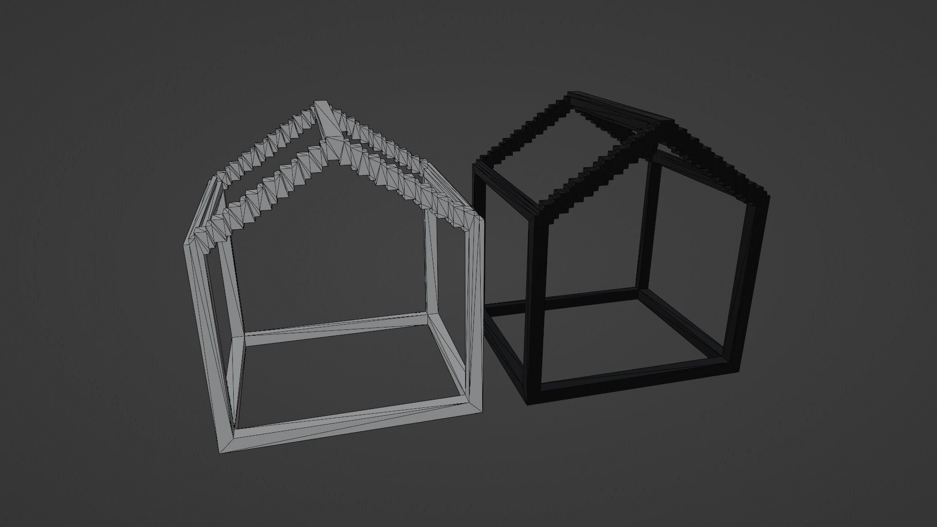 3D Voxel House Shape - TurboSquid 1862248