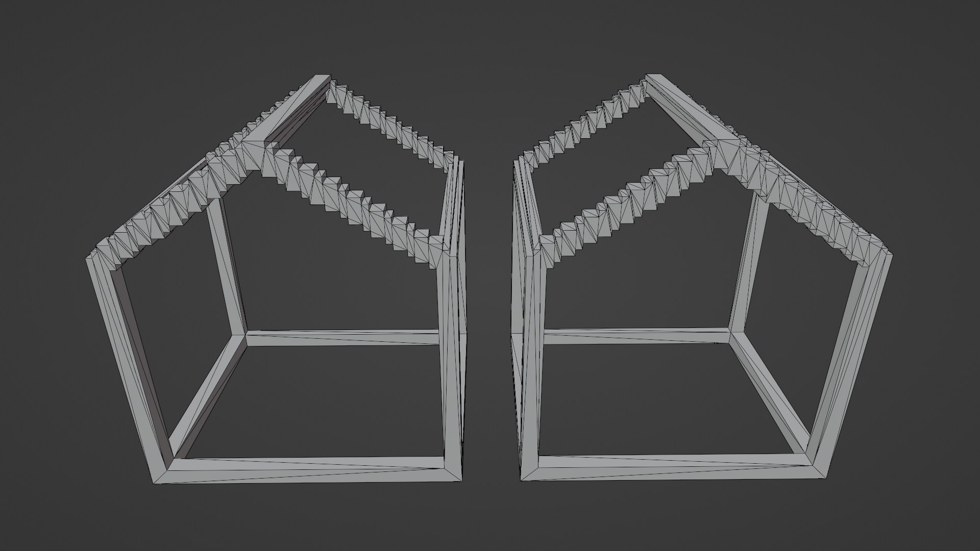 3D Voxel House Shape - TurboSquid 1862248