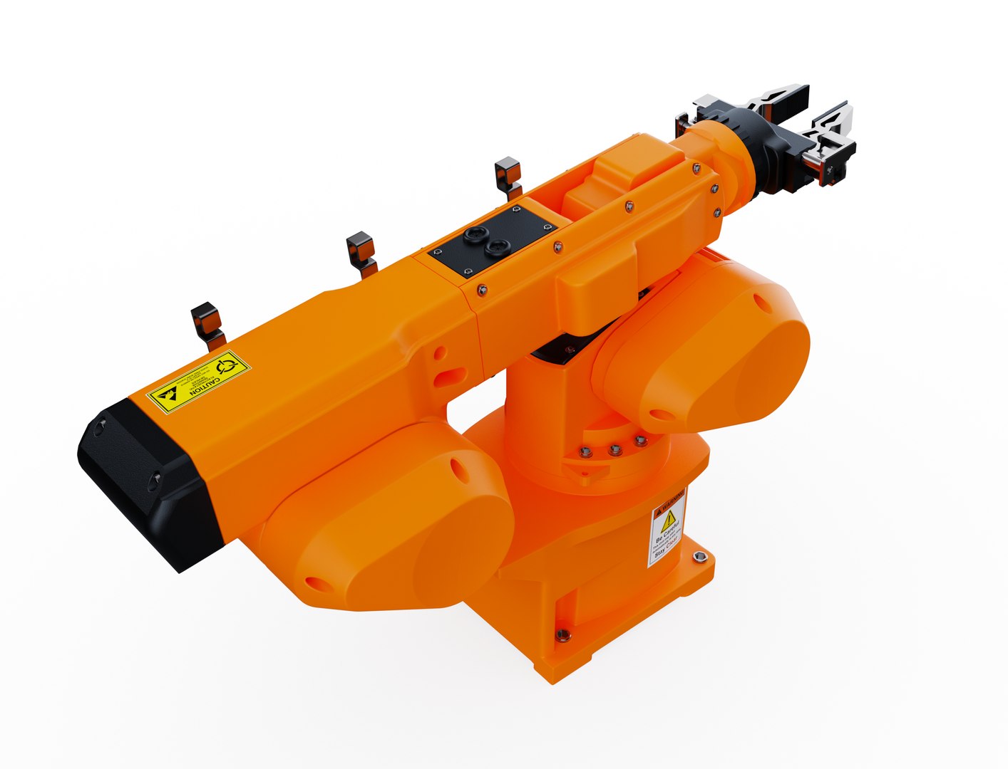 Robotic Arm Articulated 6 Axis Rigged Keyshot 3D - TurboSquid 2119486