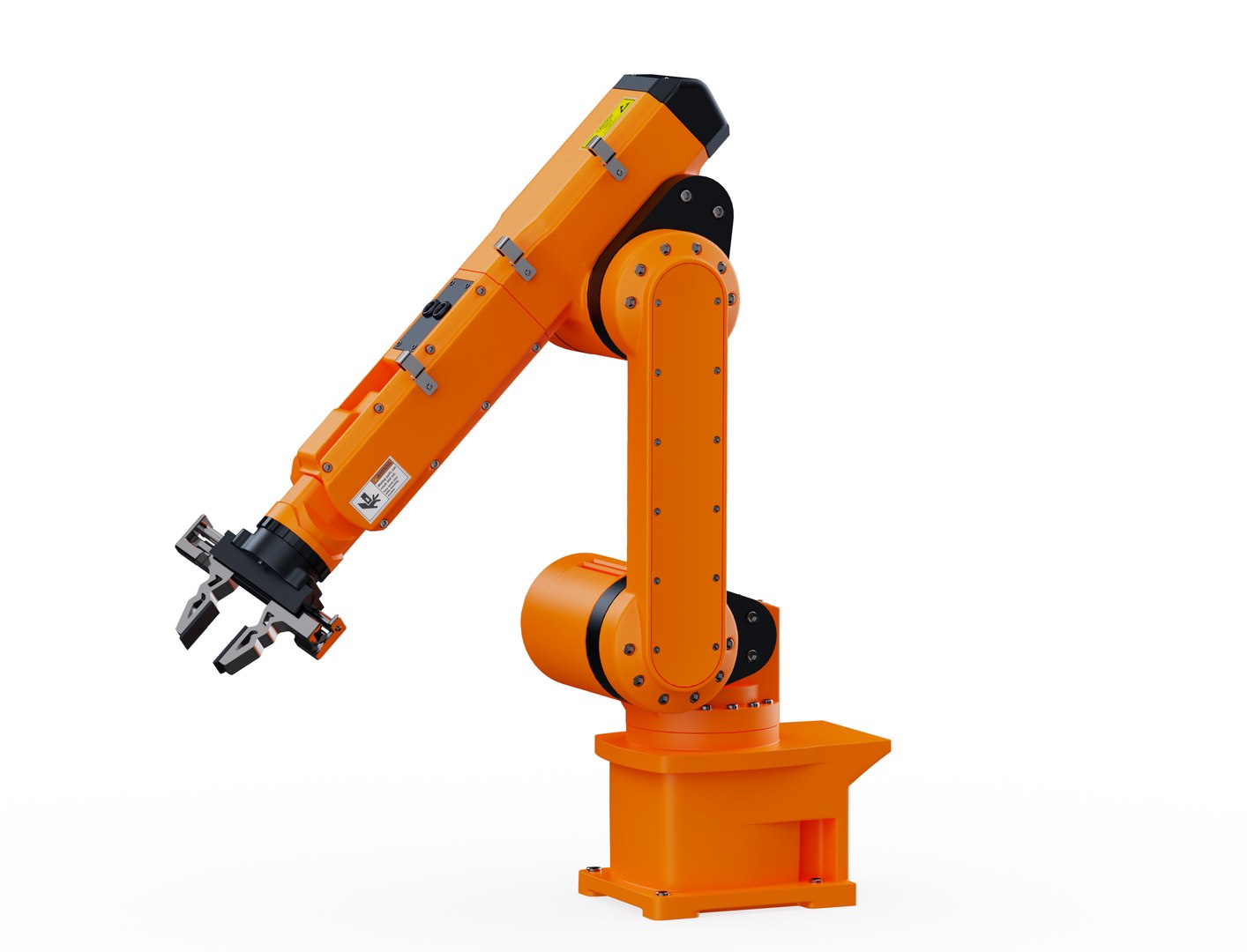 Robotic Arm Articulated 6 Axis Rigged Keyshot 3D - TurboSquid 2119486