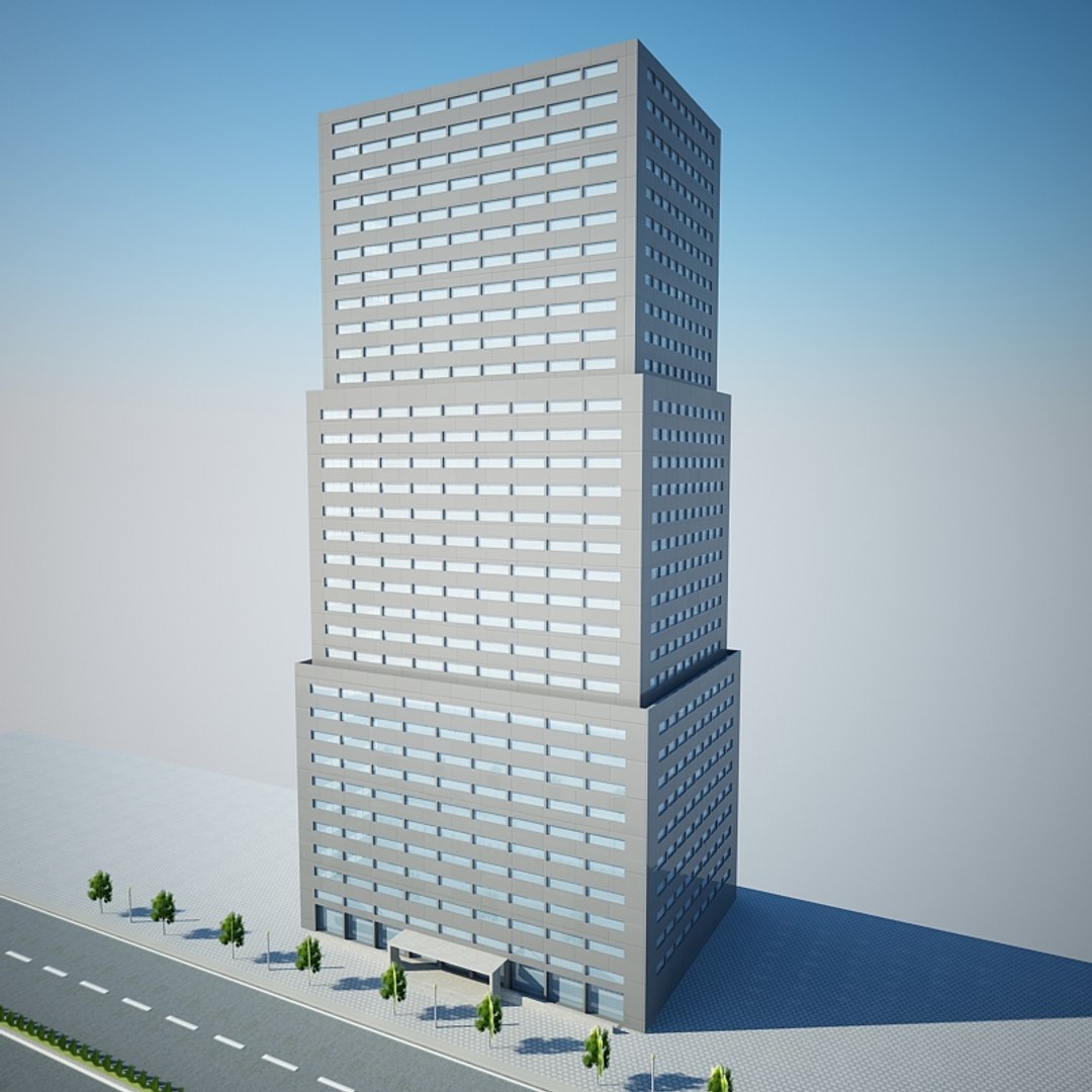 3d Scene Architectural Model