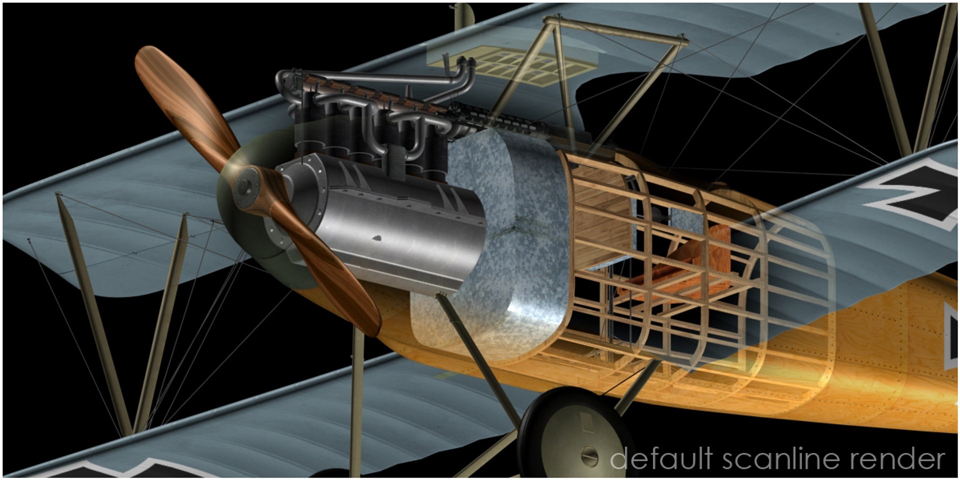 3D Albatros D Iii Model - TurboSquid 1367447