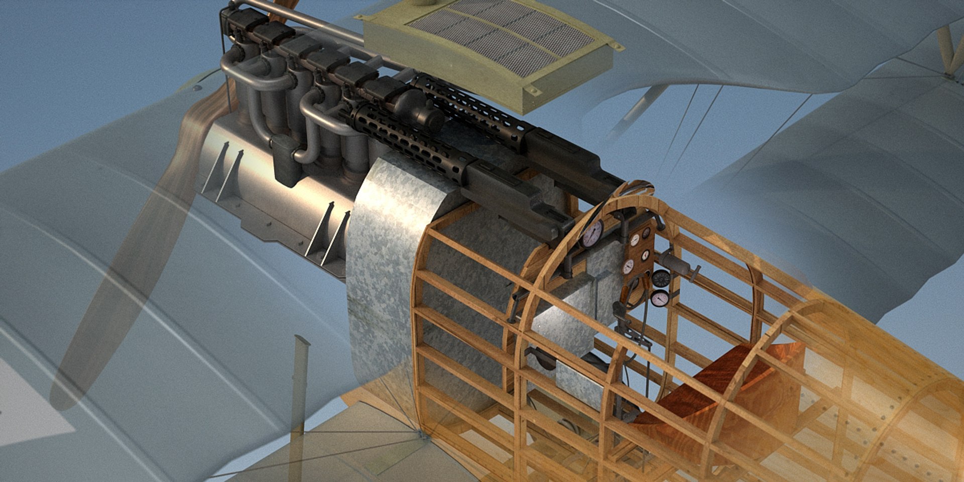 3D Albatros D Iii Model - TurboSquid 1367447