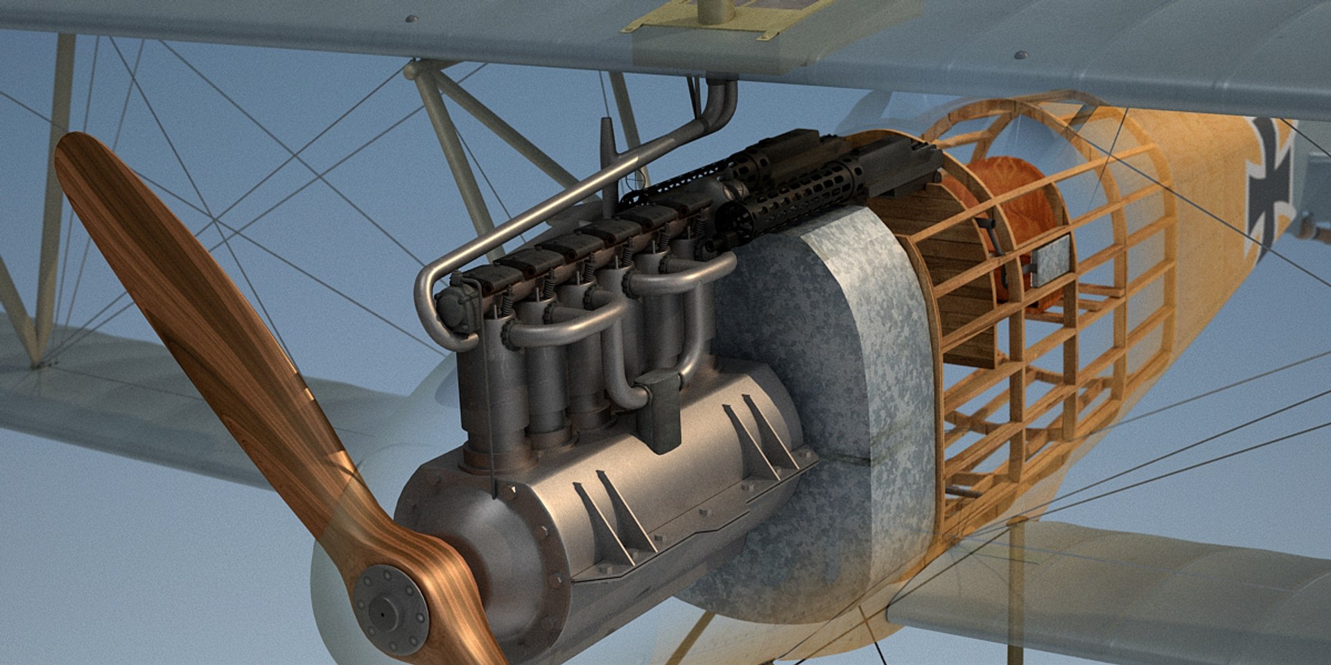 3D Albatros D Iii Model - TurboSquid 1367447