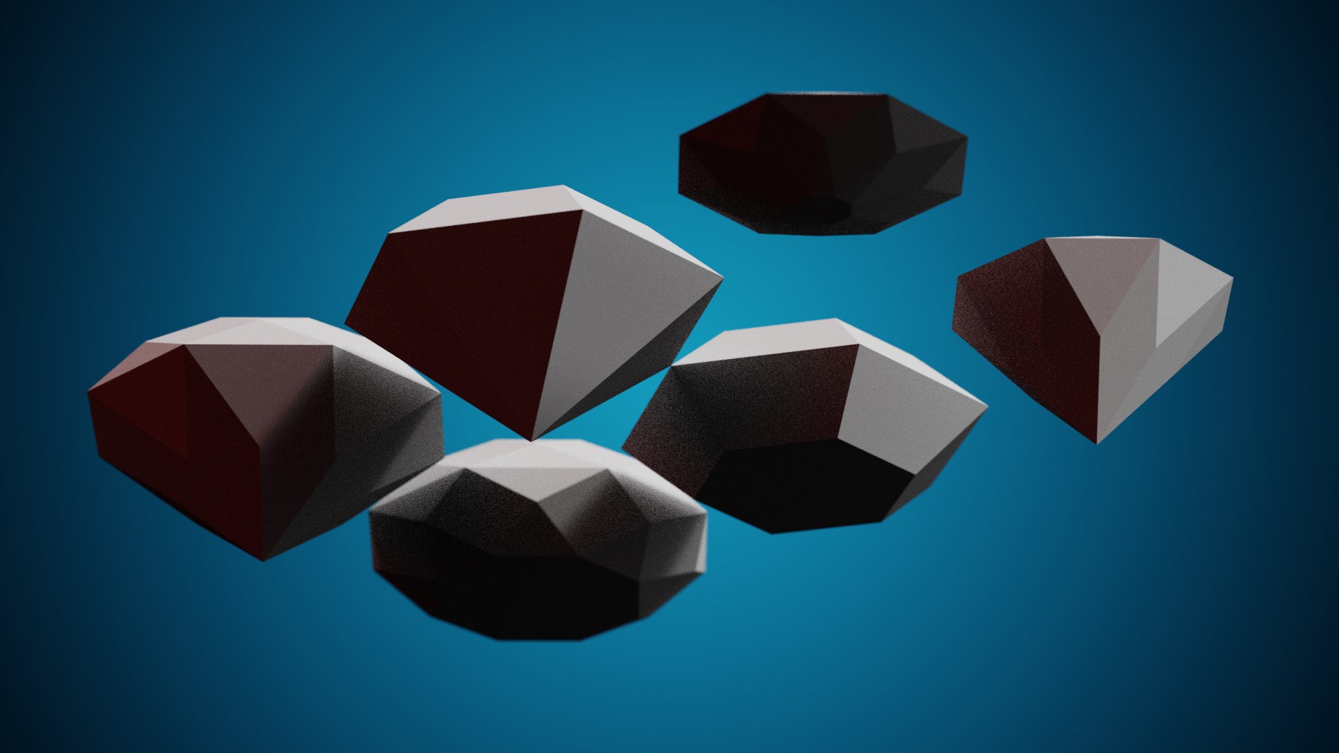 3D Model 6 Gems Diamond - TurboSquid 1585959