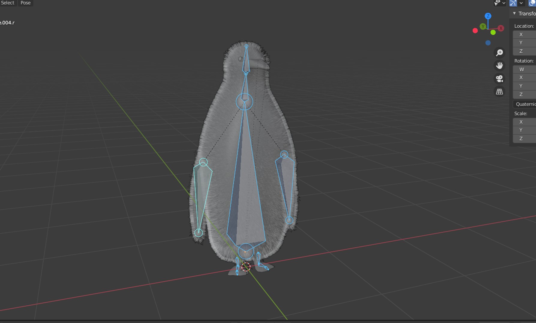 3D Rigged Penguin Model - TurboSquid 1637878