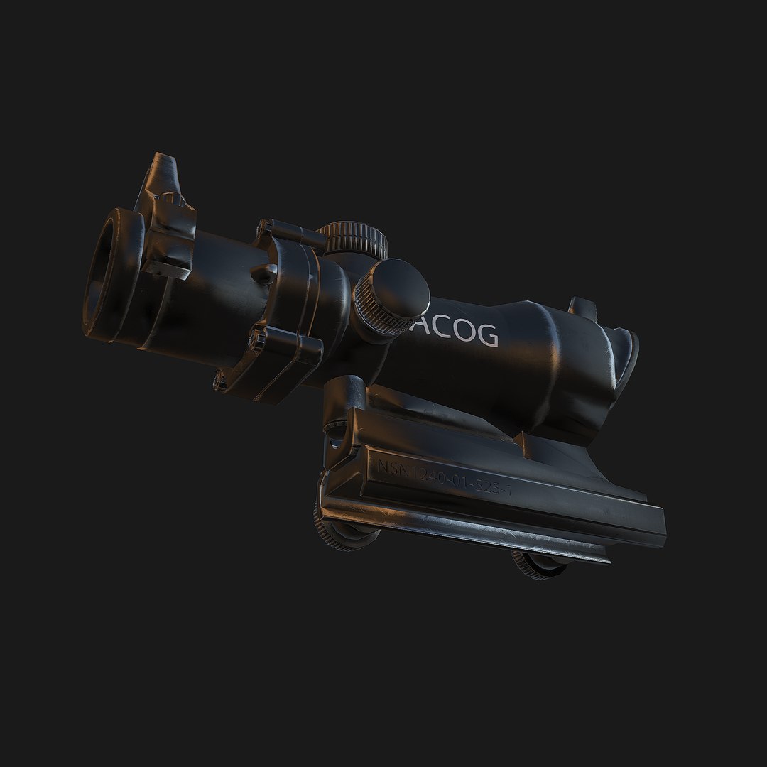 Optical Sight Acog 3d Max