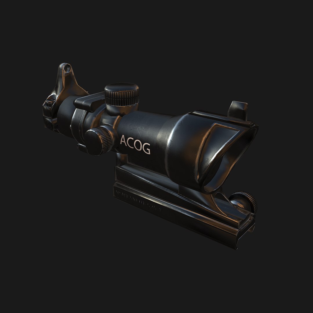 Optical Sight Acog 3d Max