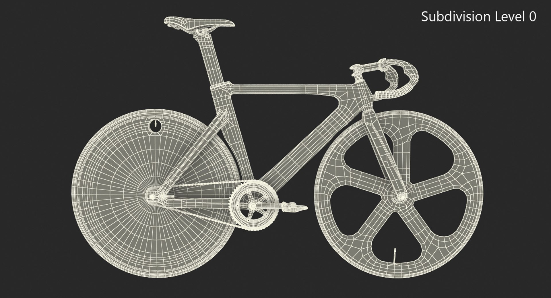 3D Model Colored Track Bike Dolan - TurboSquid 1329547