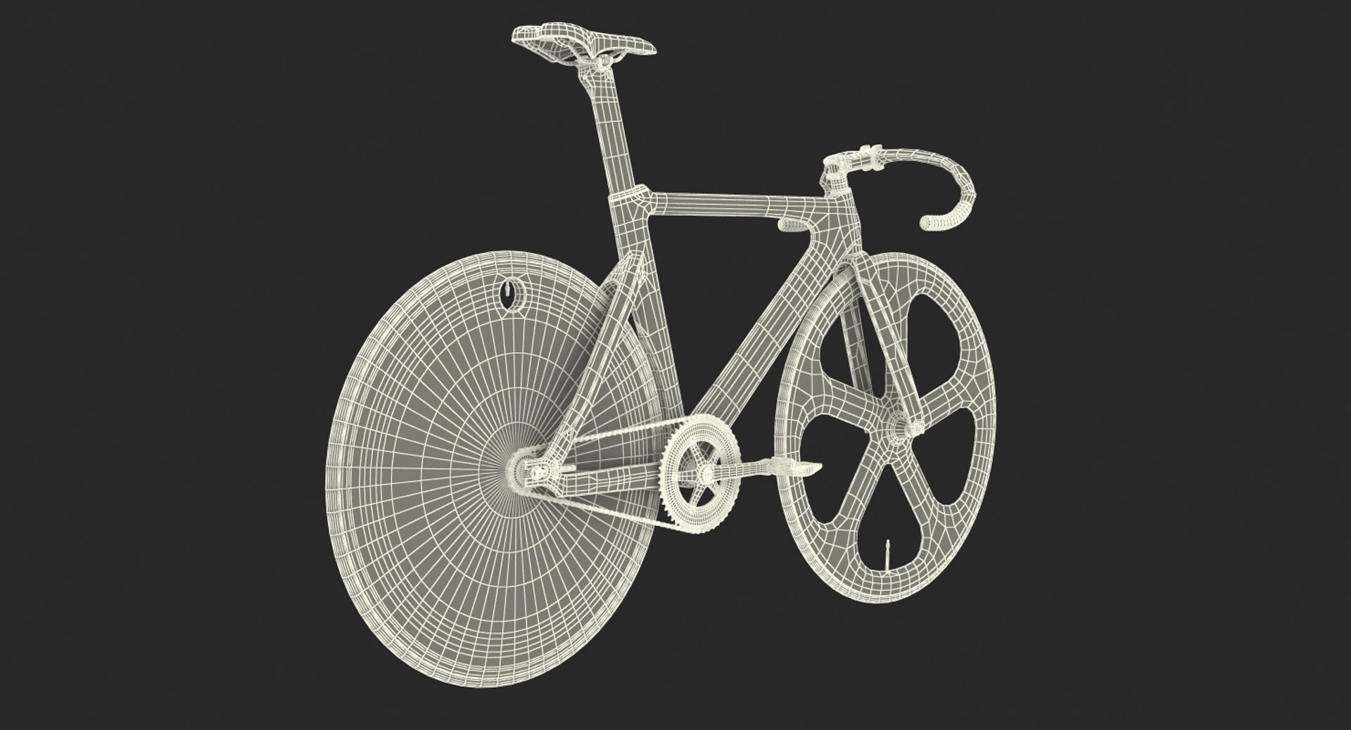 3D Model Colored Track Bike Dolan - TurboSquid 1329547