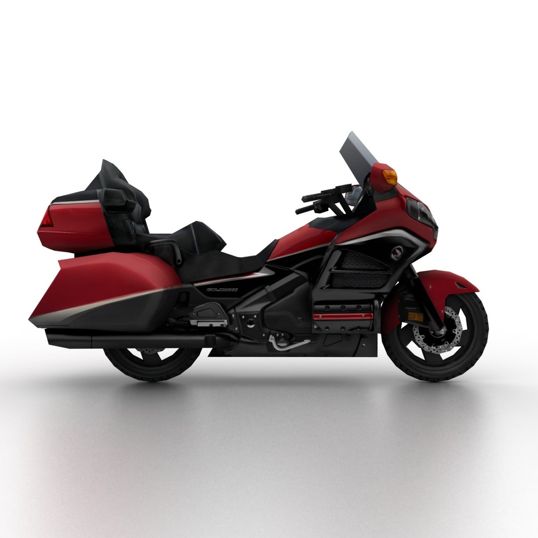 2012 gl1800 gold wing 3D model - TurboSquid 1190676