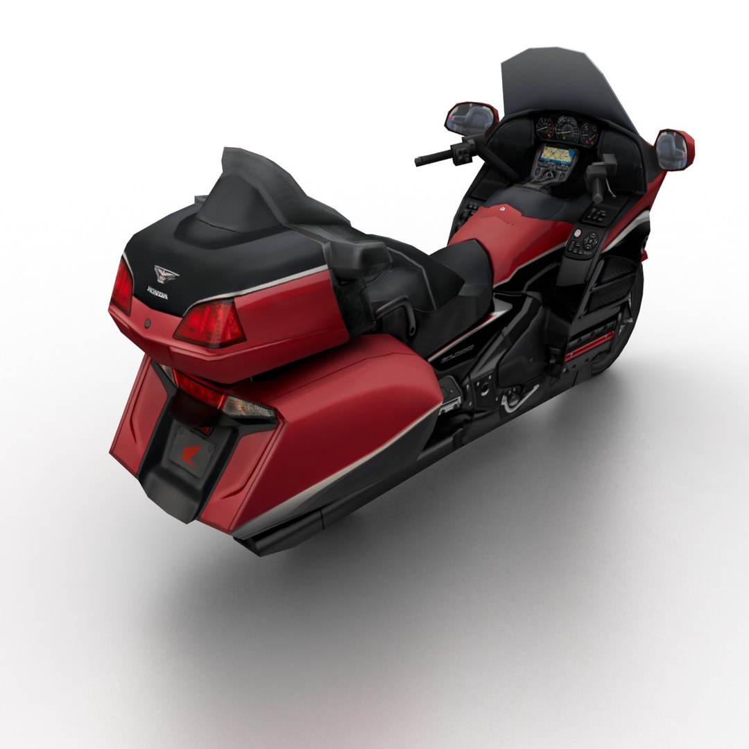 2012 gl1800 gold wing 3D model - TurboSquid 1190676