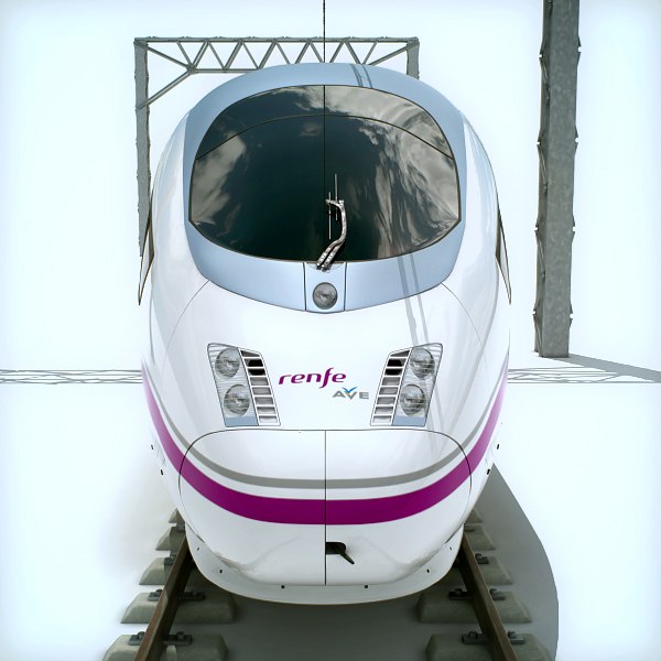 modelo 3d Paquete de tren de alta velocidad - Siemens Velaro con ...