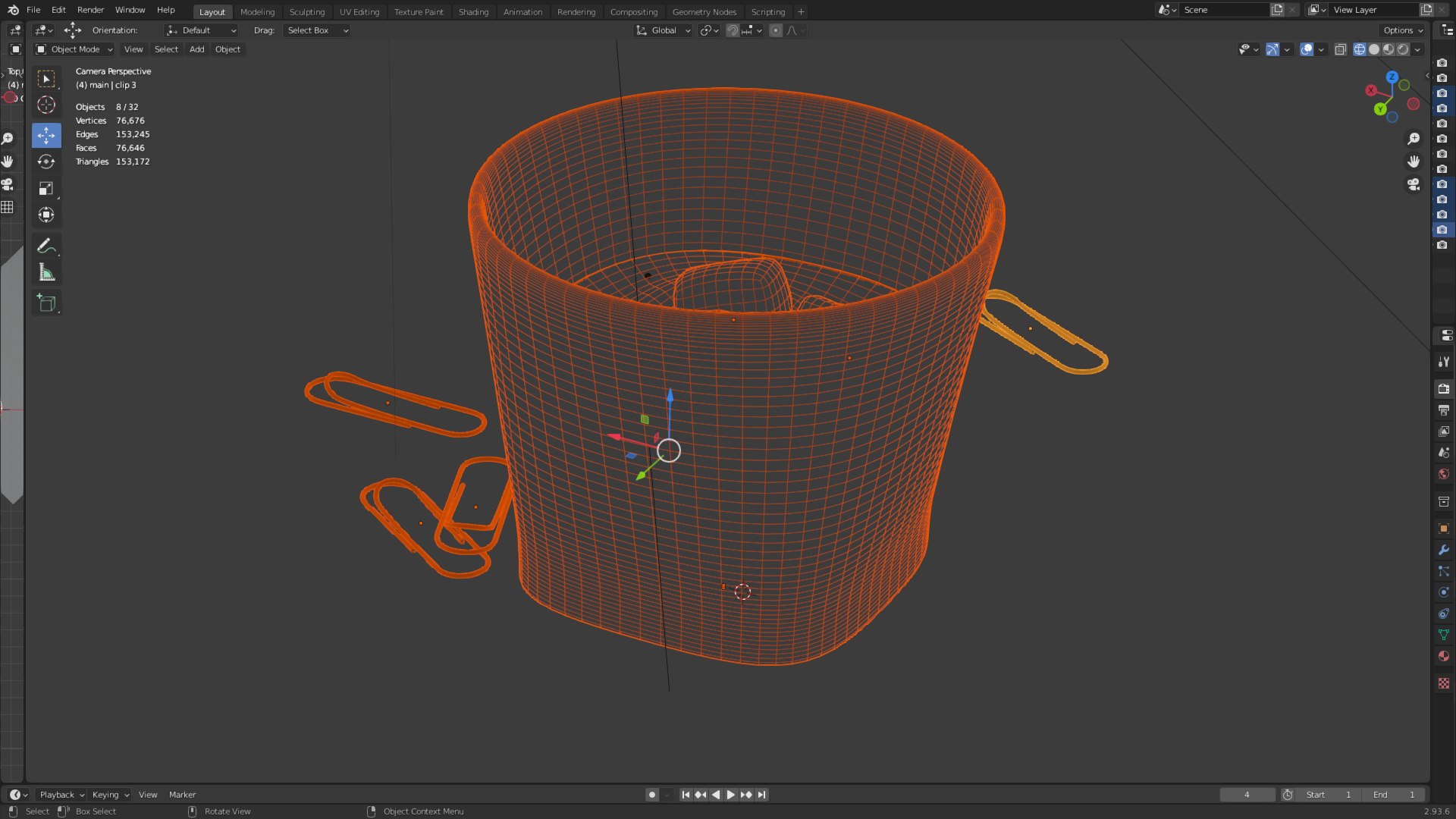 3D Bourbon Glass - TurboSquid 1858263