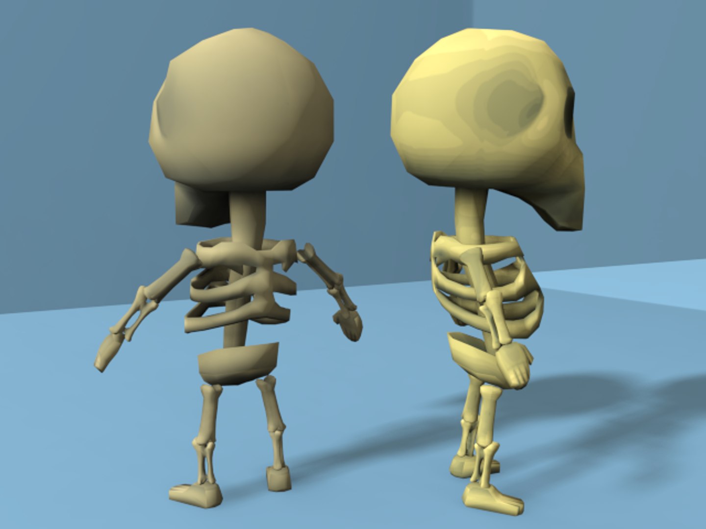 3D Model Small Skeleton - TurboSquid 1229290
