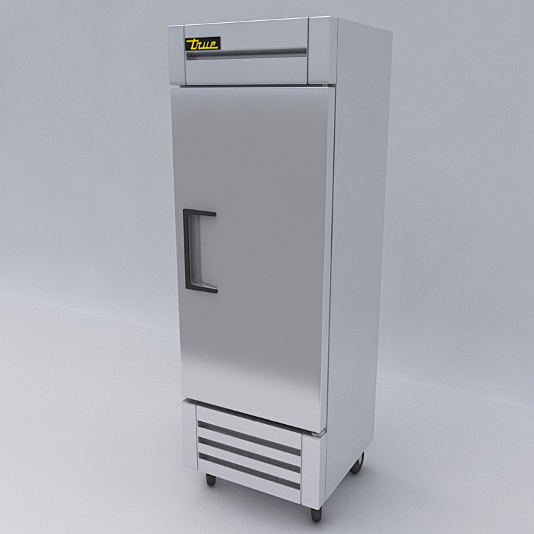 3d Utility Refrigerator Brand True