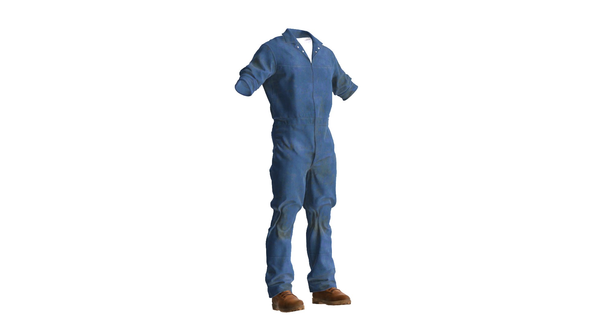 Realistic Hard Worker Uniform Low-poly Model - TurboSquid 2444691