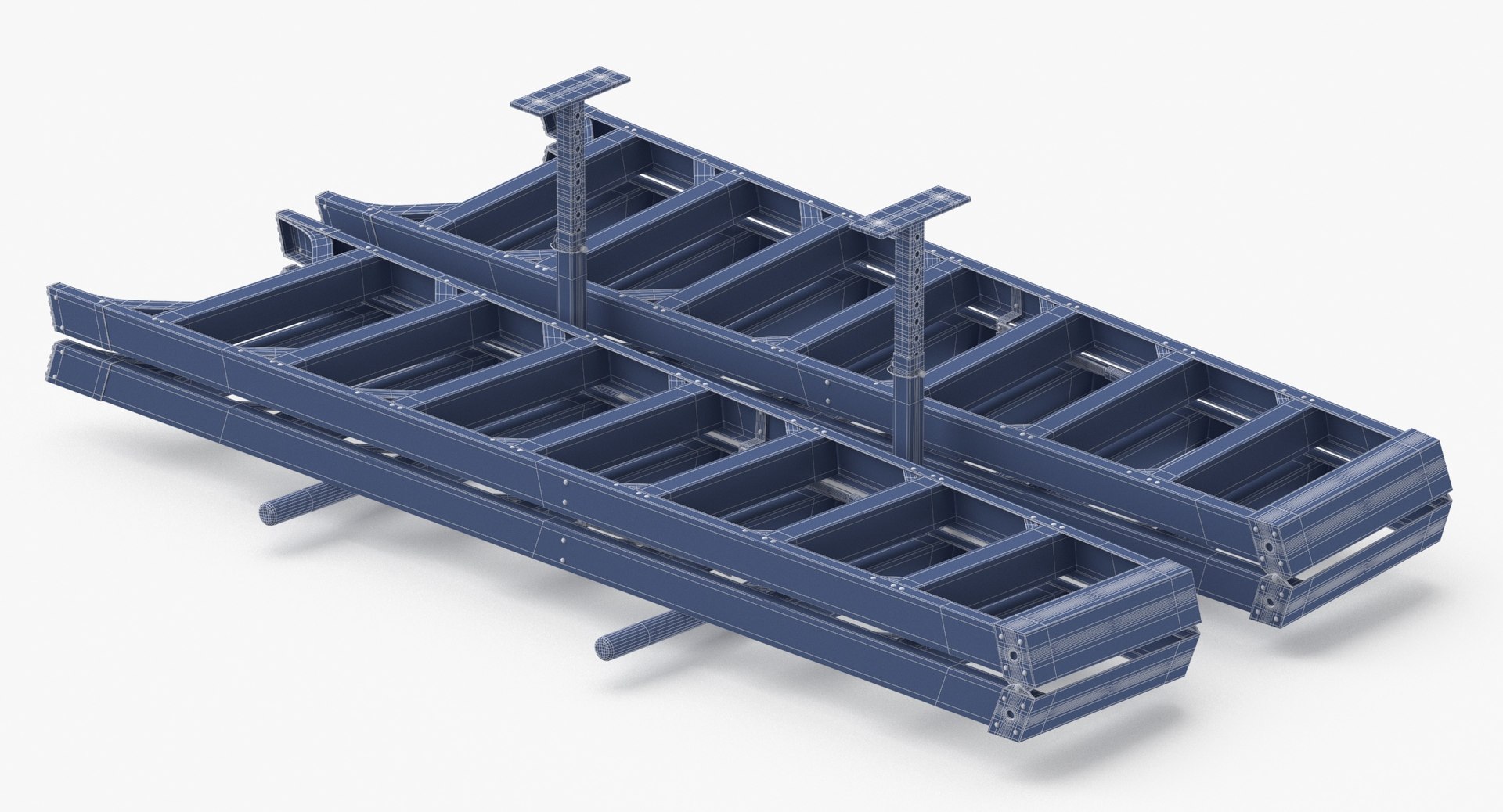 3D Ladder Storage 01 Tall Ladder Clean And Dirty - TurboSquid 2144604