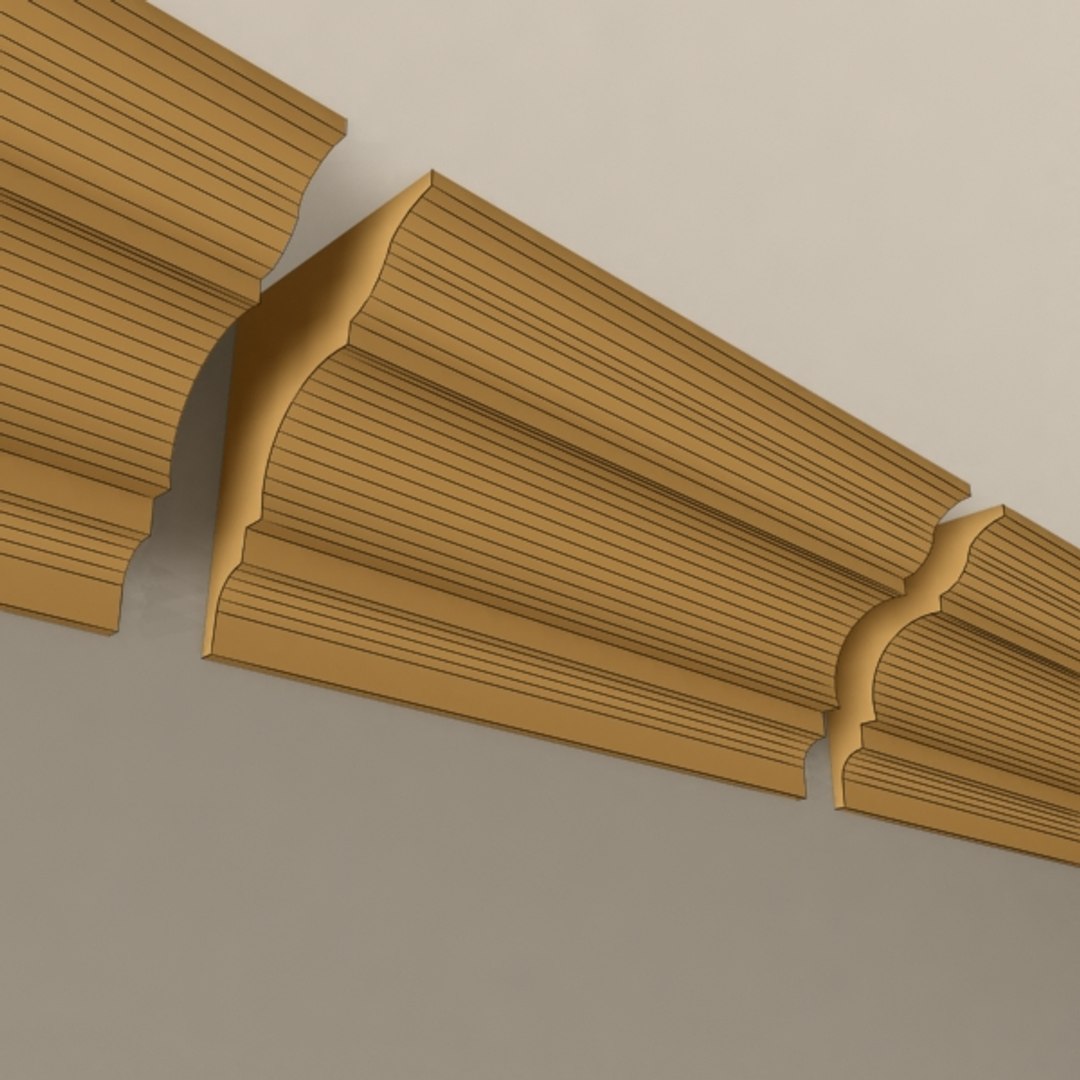Interior Cornice Molding 3d Model