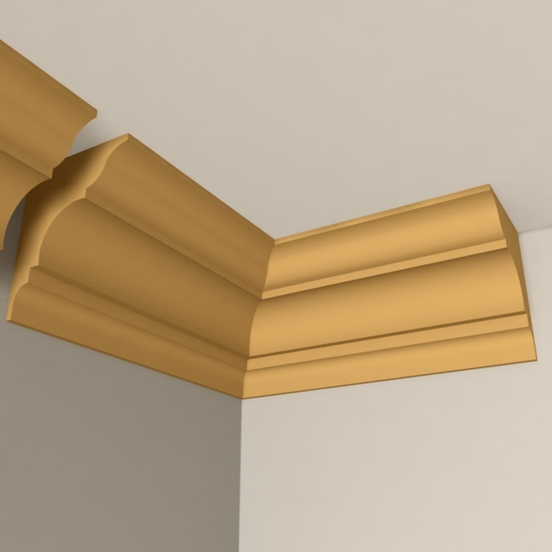 Interior Cornice Molding 3d Model