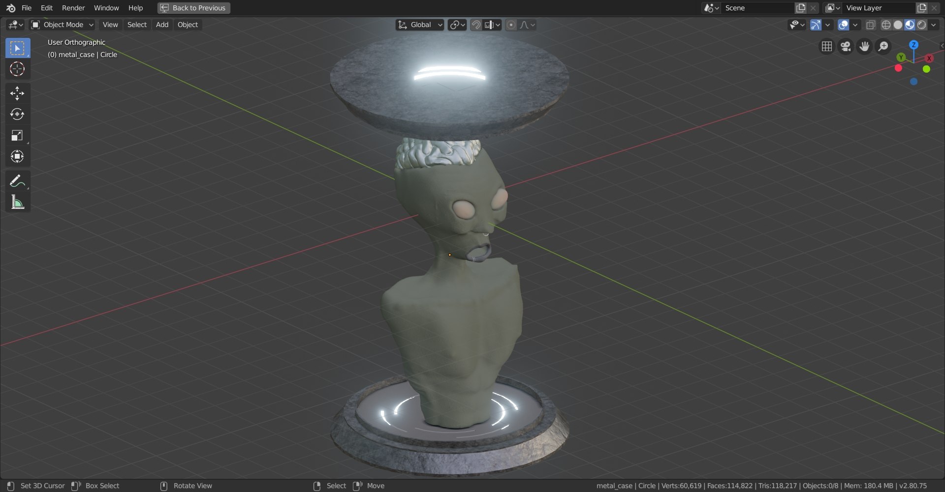 Humanoid Alien 3D Model - TurboSquid 1533561
