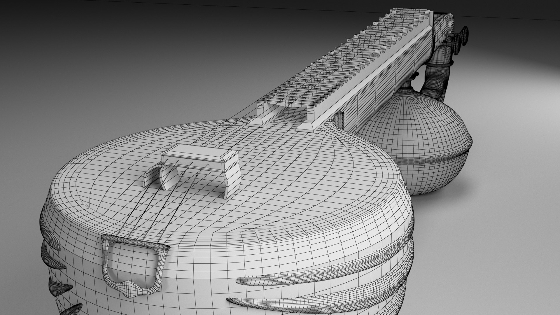 3D Veena Model - TurboSquid 1775558