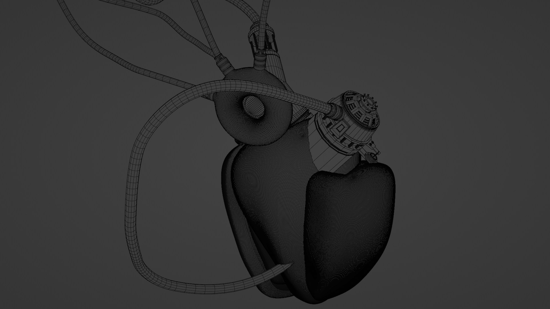 Robo Heart High Poly 3D Model - TurboSquid 1950331