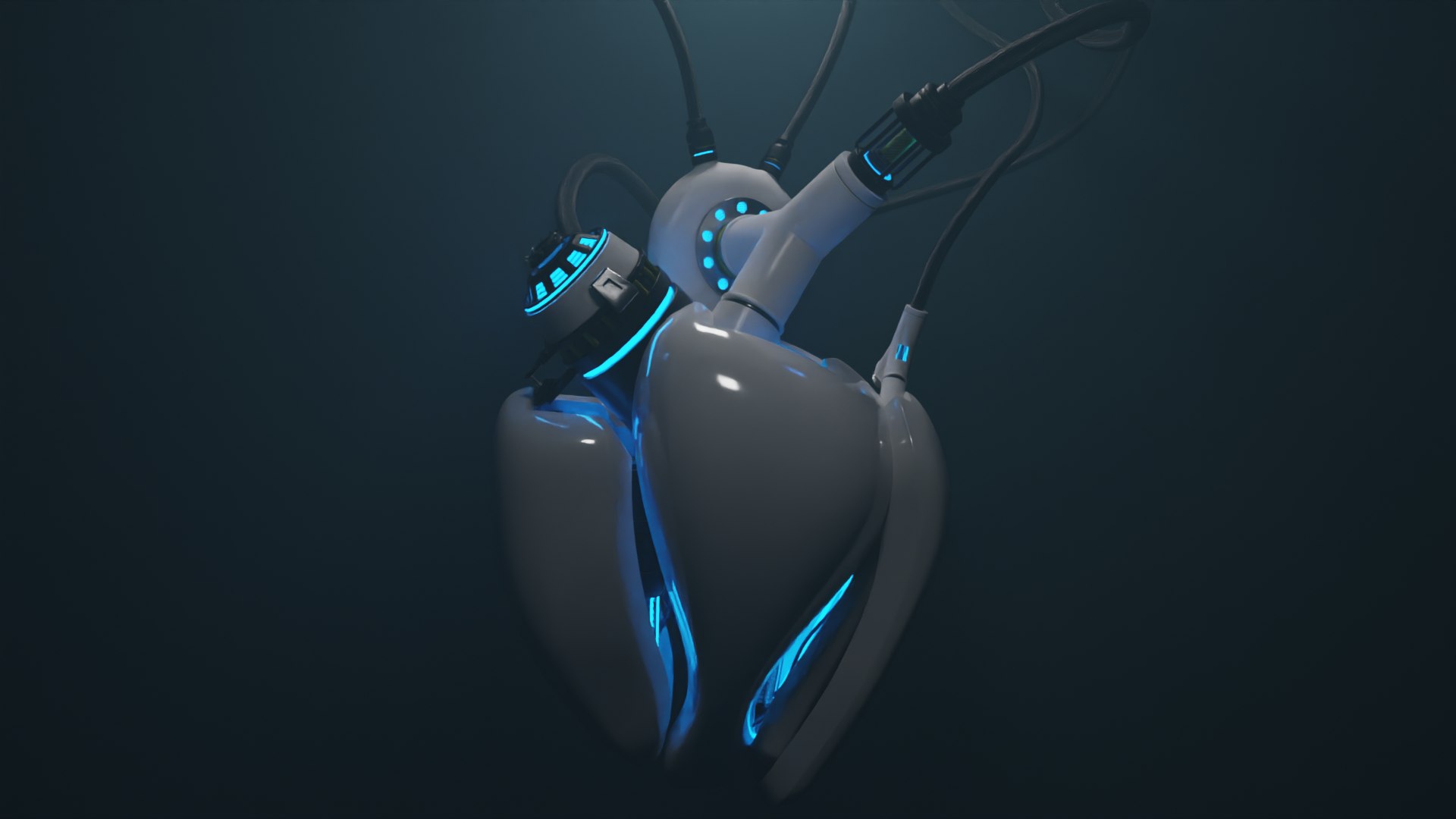 Robo Heart High Poly 3D Model - TurboSquid 1950331
