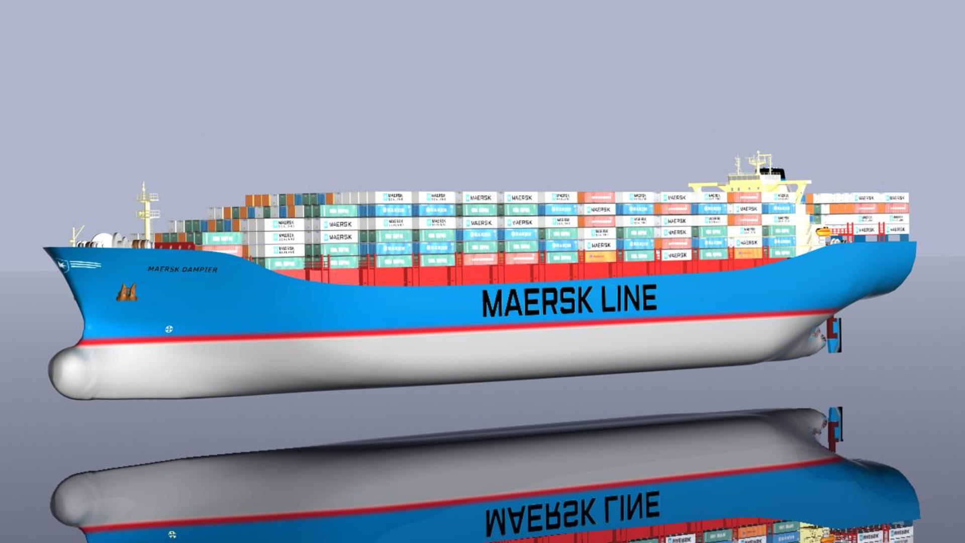 3d Model Maersk Dampier
