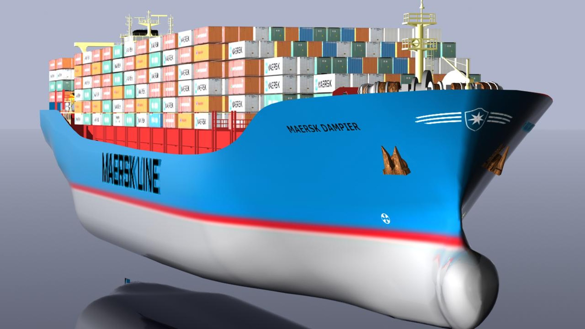 3d Model Maersk Dampier