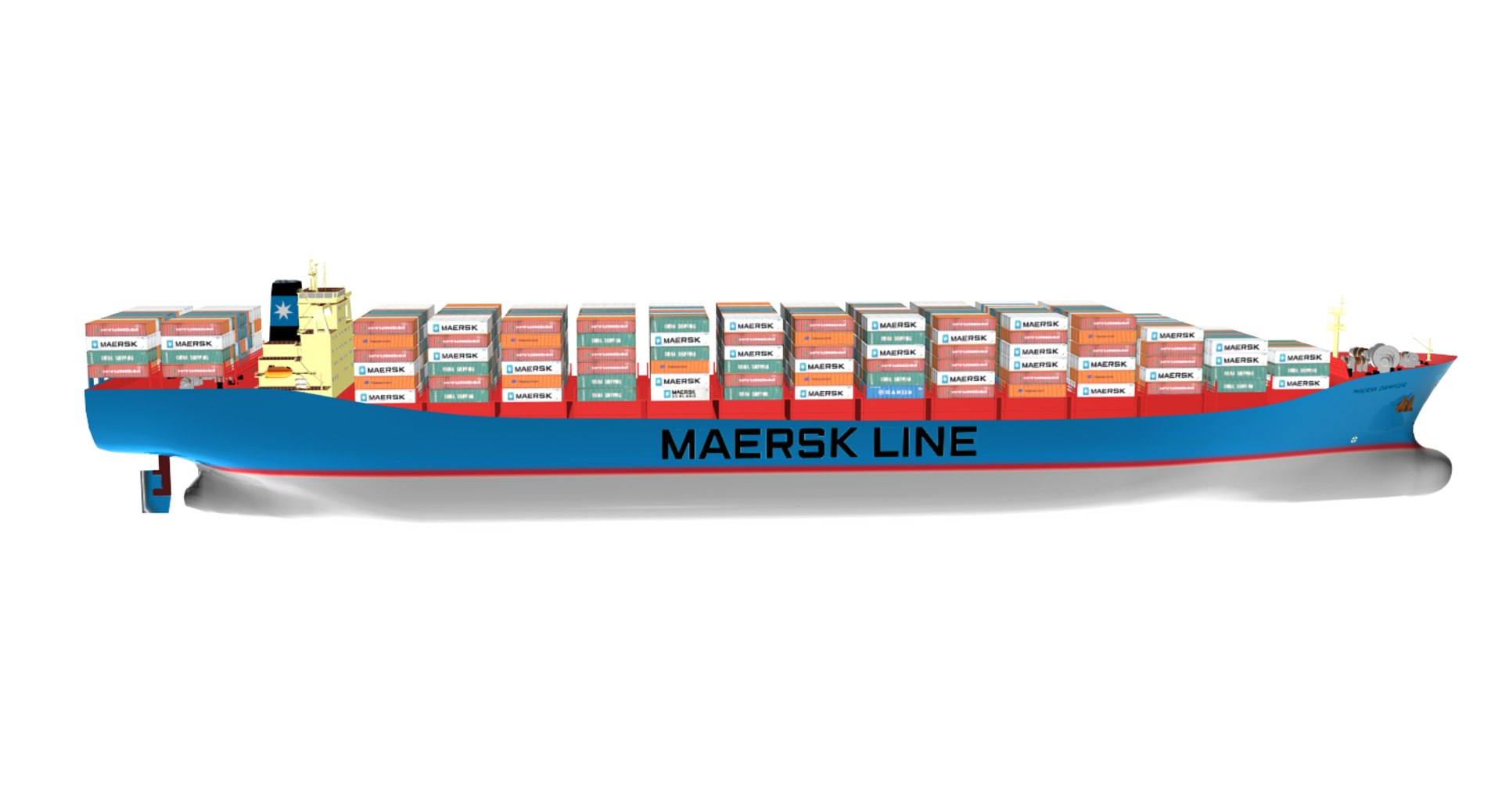 3d Model Maersk Dampier